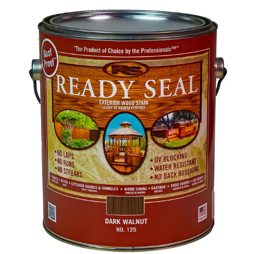 Ready Seal - Ready Seal Wood Stain and Sealer - Dark Walnut 125 - 1 ...